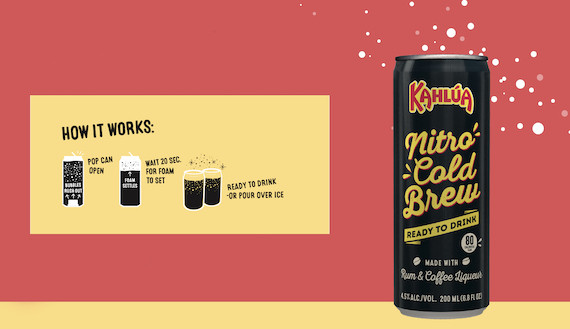 Kahlúa launches Nitro Cold Brew RTD cocktail - Drinks International ...