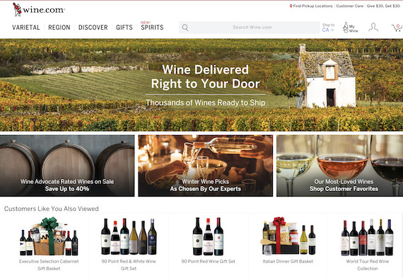 Wine.com sales increased 119% during 2020 - Drinks International - The ...